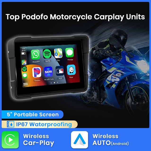 Top Podofo Motorcycle Carplay Units: Find Your Perfect Match
