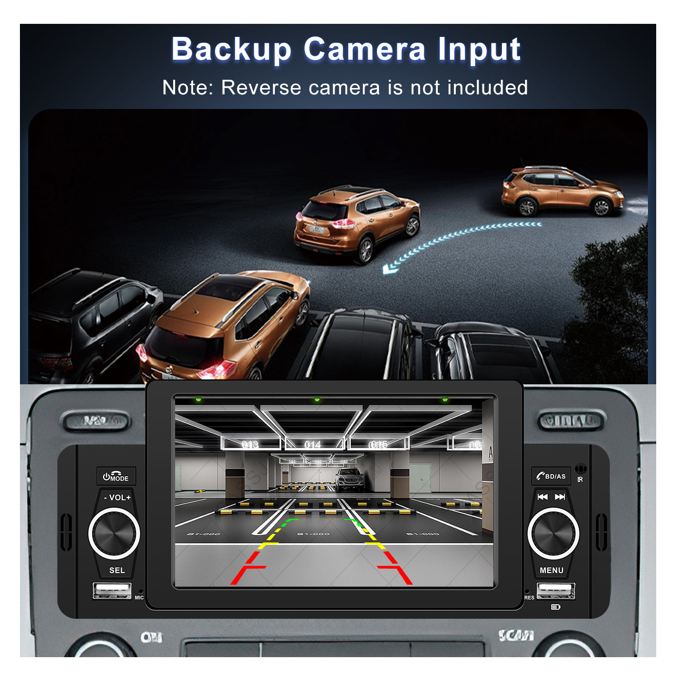 PODOFO 5 Inch Touchscreen Single Din Car Stereo Radio, MP5 Player with