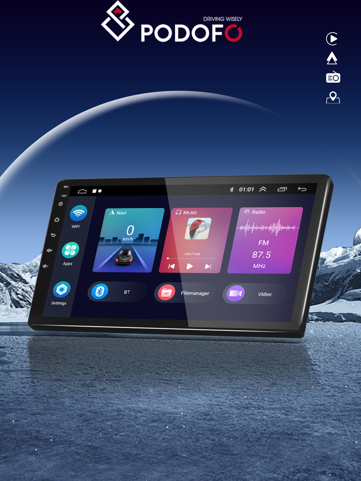 Multimedia Player For Cars – PODOFO